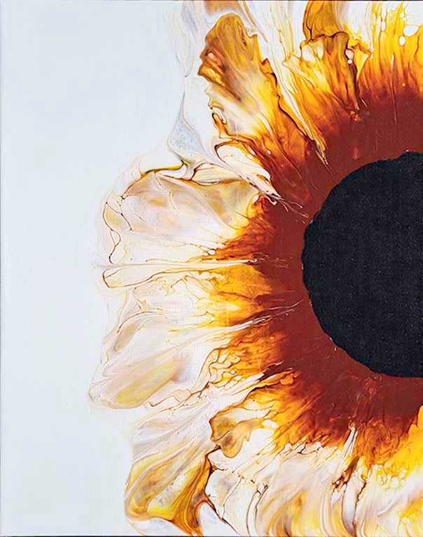 Let's paint a partial Sunflower | Artfulbarb Creations