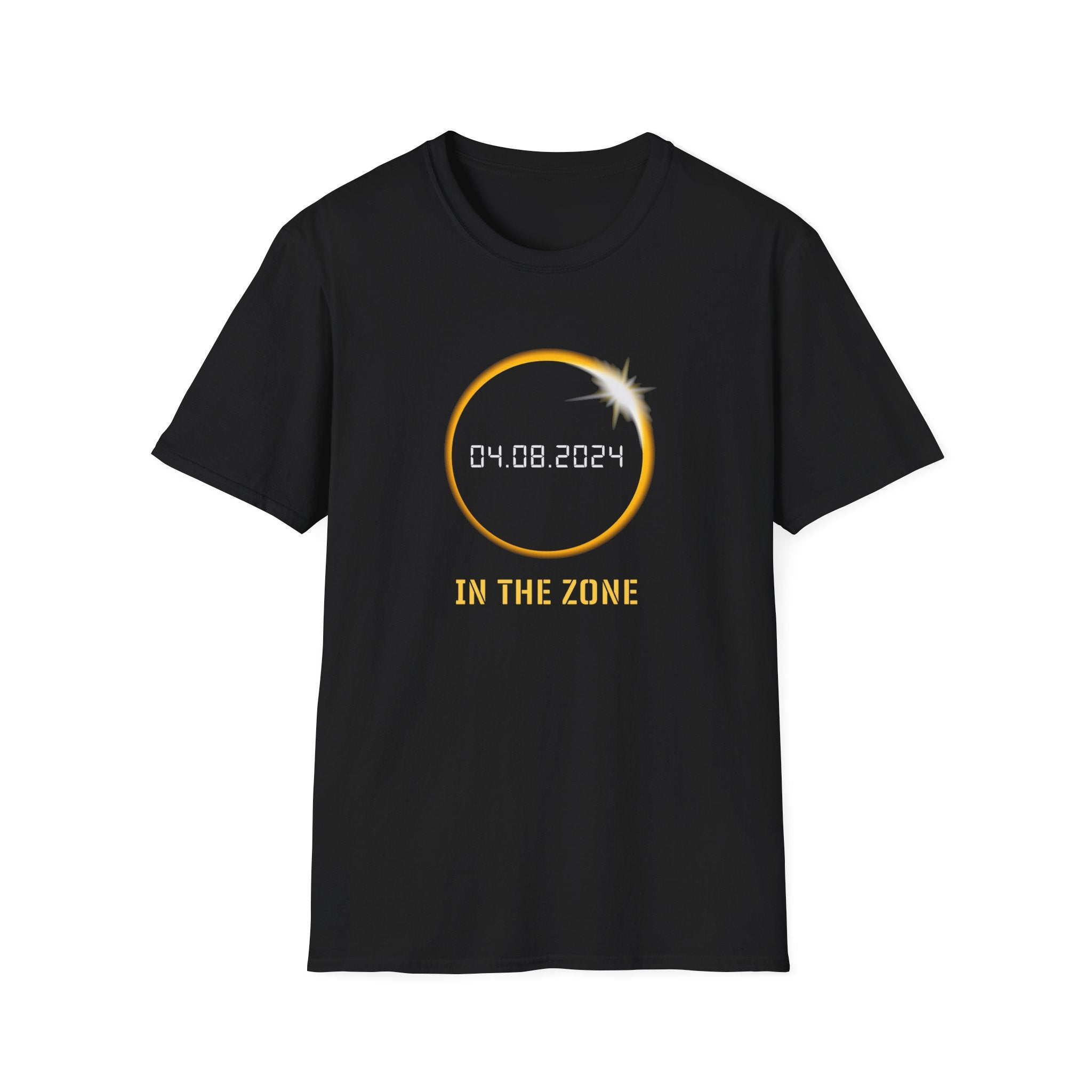In the Zone 04-08-2024 Commemorative Solar Eclipse T-Shirt | Artfulbarb ...